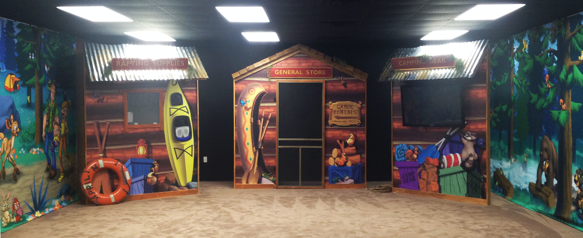 Themed Building Facades | Wacky World Studios