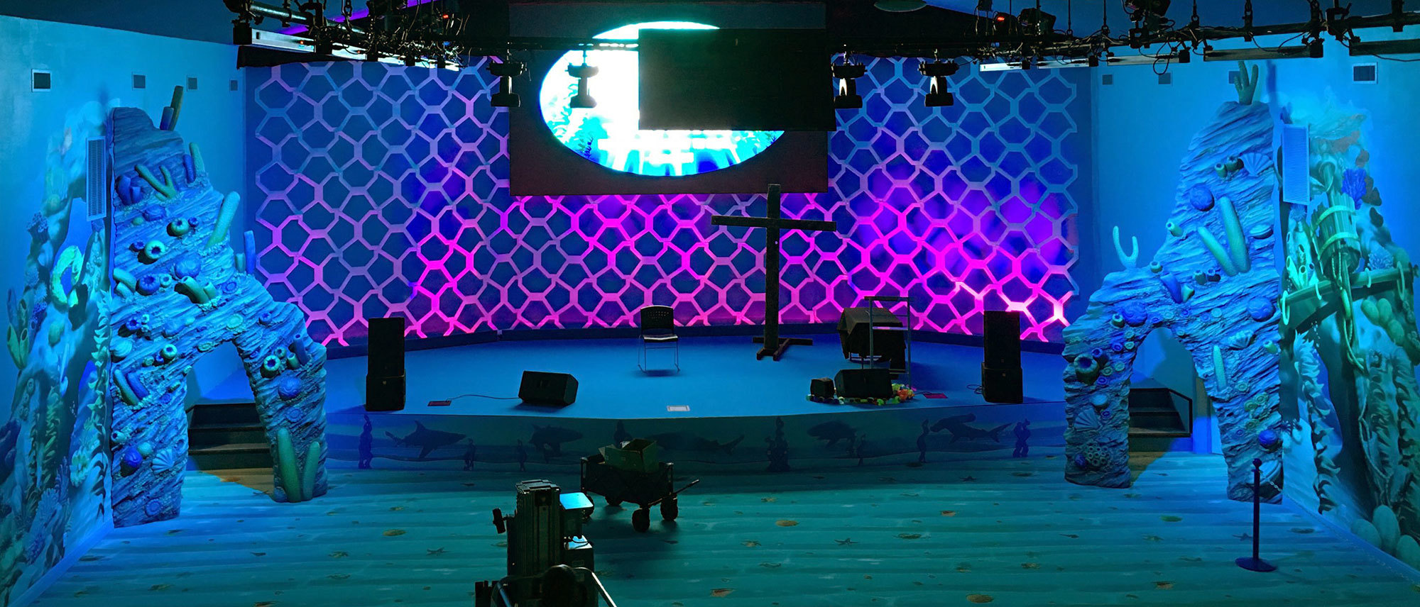 Stage Backdrops & Custom-Built Stage Sets | Wacky World Studios